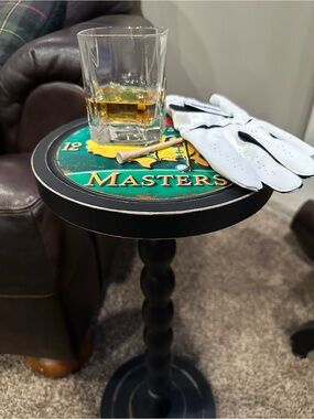 The Tipsy Topper | Other | 3 Day Sale Masters Round Accent Golf Table ...